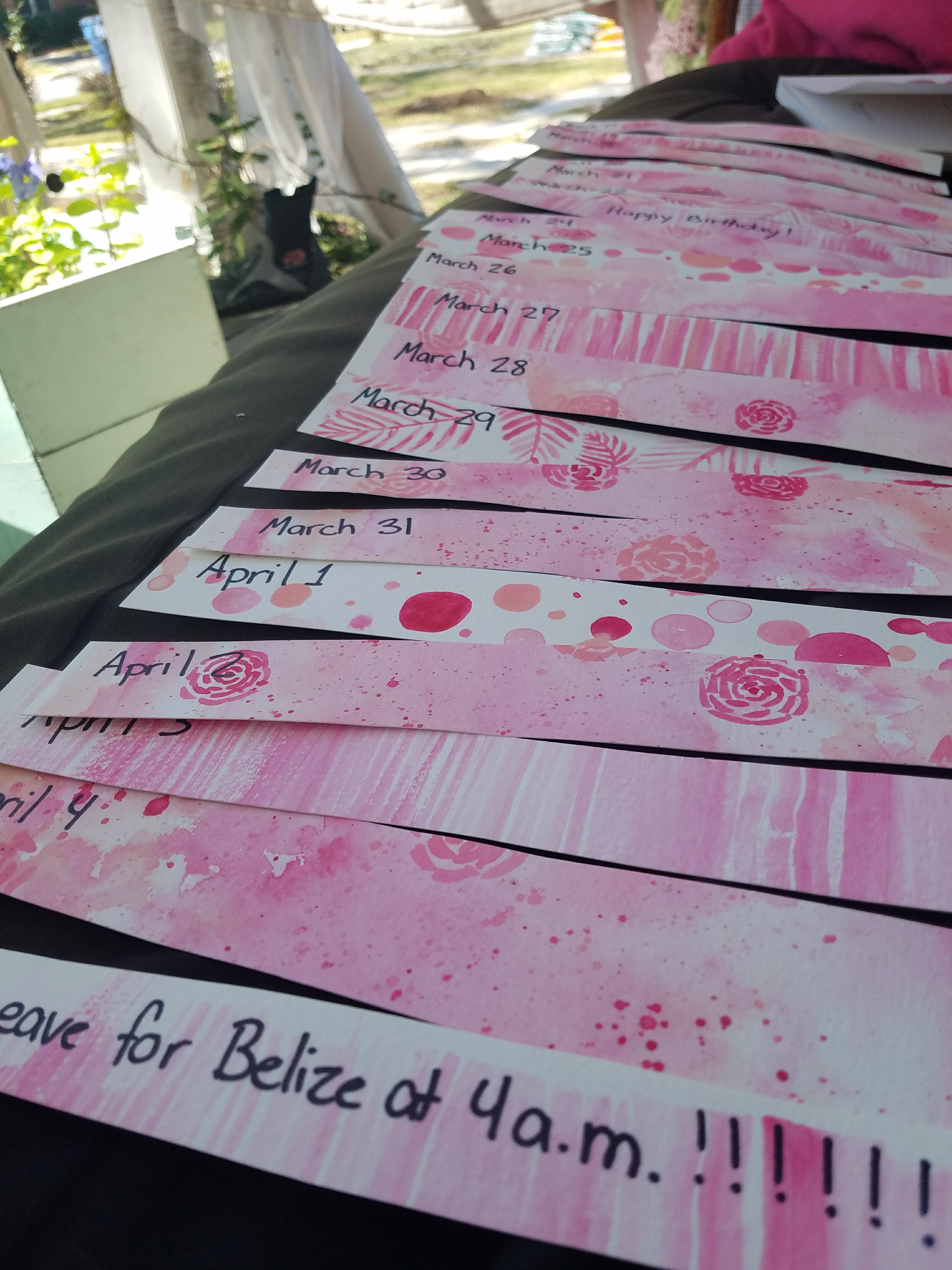 DIY Paper Chain: A fun way to plan – Mostly Minted